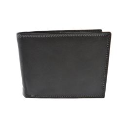 Dernier Black Leather Wallet